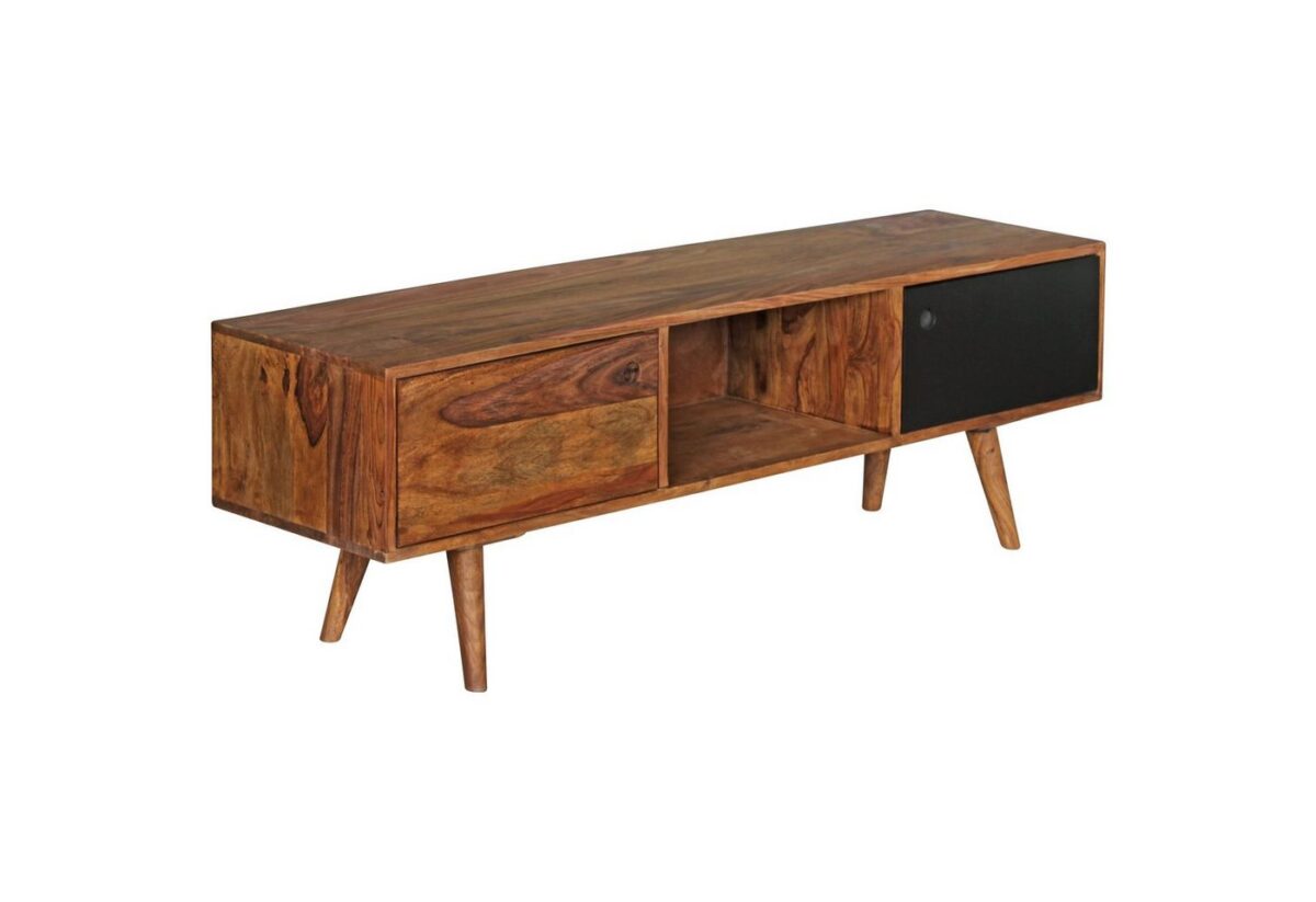 Wohnling Lowboard »WL1.973«, TV Lowboard REPA 140 cm Massiv-Holz ...